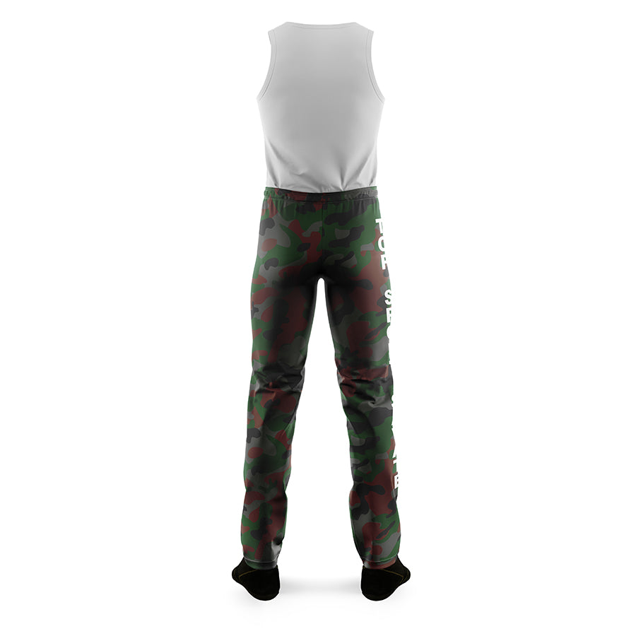 CAMOUFLAGE SAVATE PANTS - UNISEX
